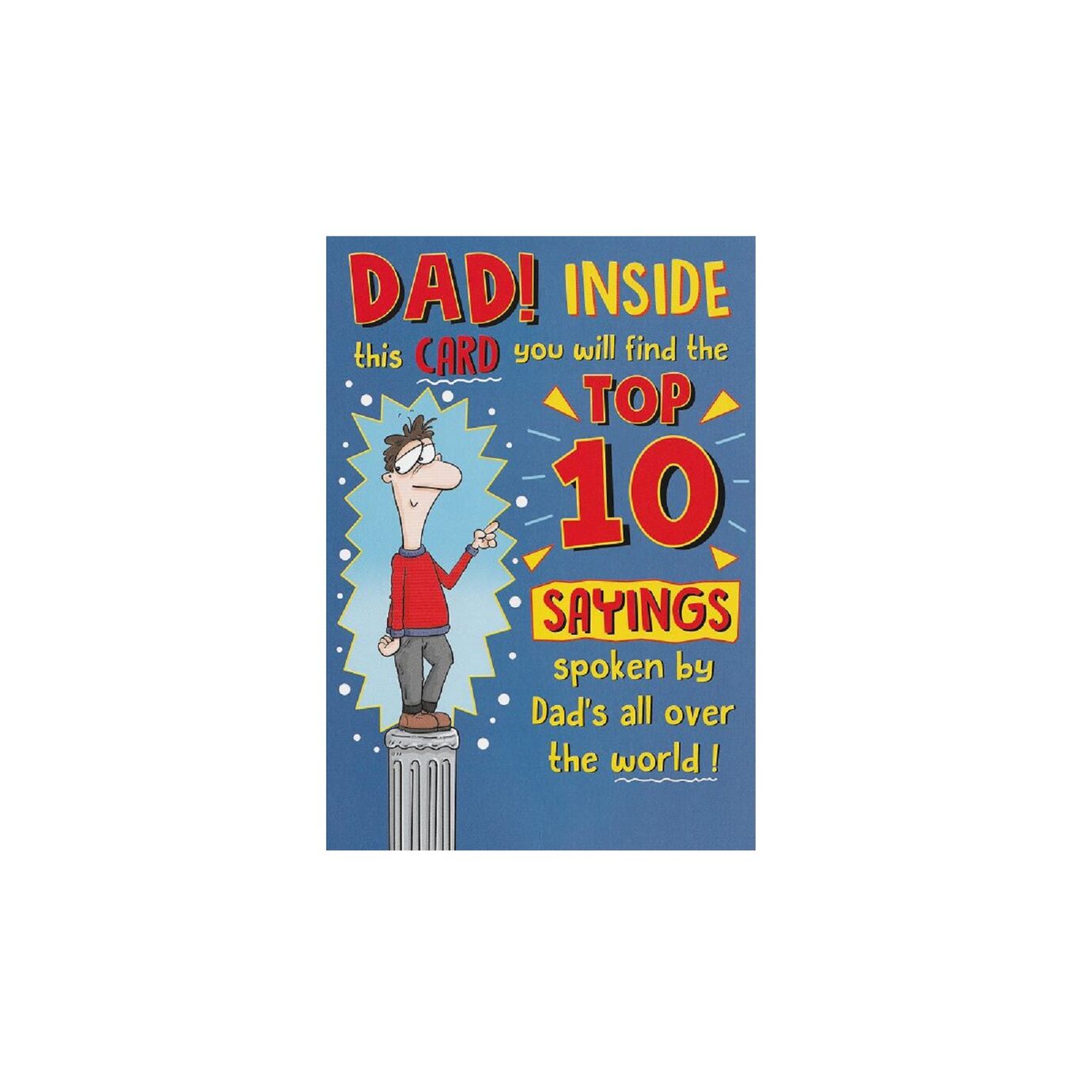 Gifts Greetings Father's Day Card - Dad Top 10 Sayings