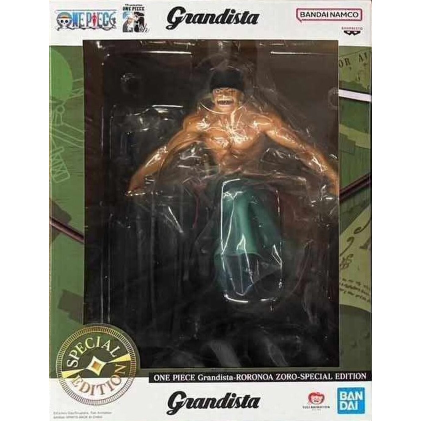 Gifts Greetings Banpresto One Piece Grandista-Roronoa.Zoro-Special Edition