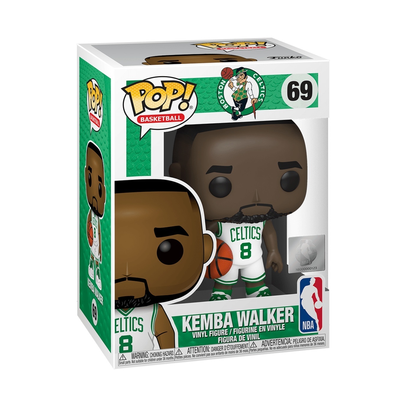 Gifts Greetings Funko POP NBA 69 Kemba Walker