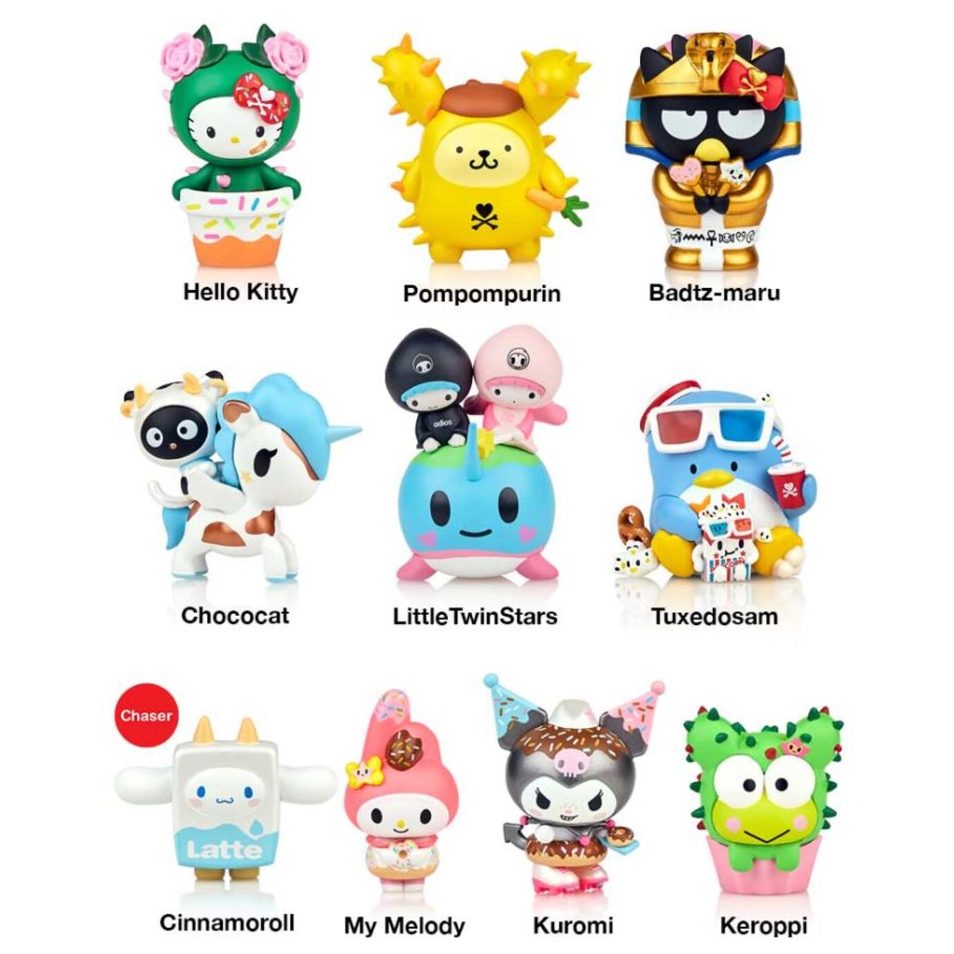 Gifts Greetings Tokidoki x Hello Kitty and Friends Series 2 Full Tray