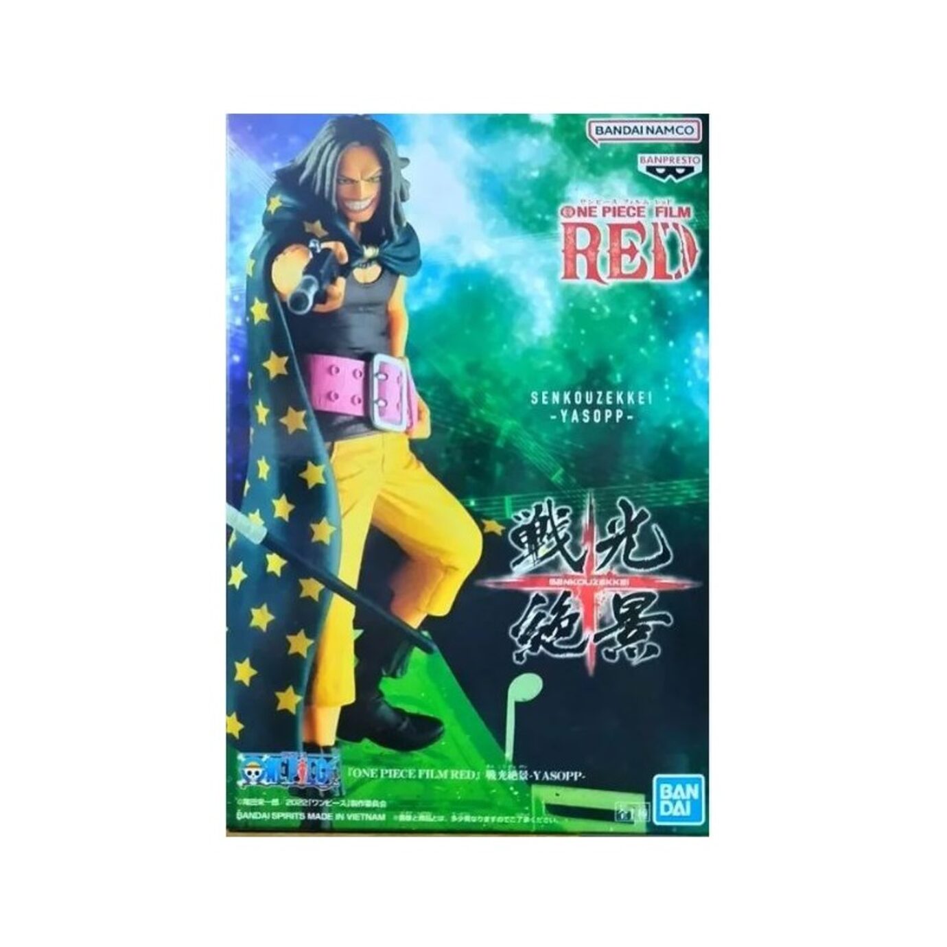 Gifts Greetings Banpresto One Piece Film Red Senkozekkei-Yasopp-