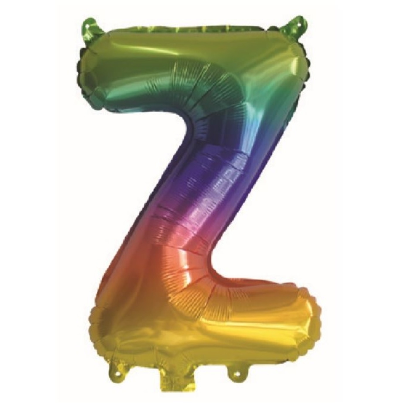 Gifts Greetings Artwrap 35cm Rainbow Party Foil Balloons - Letter Z