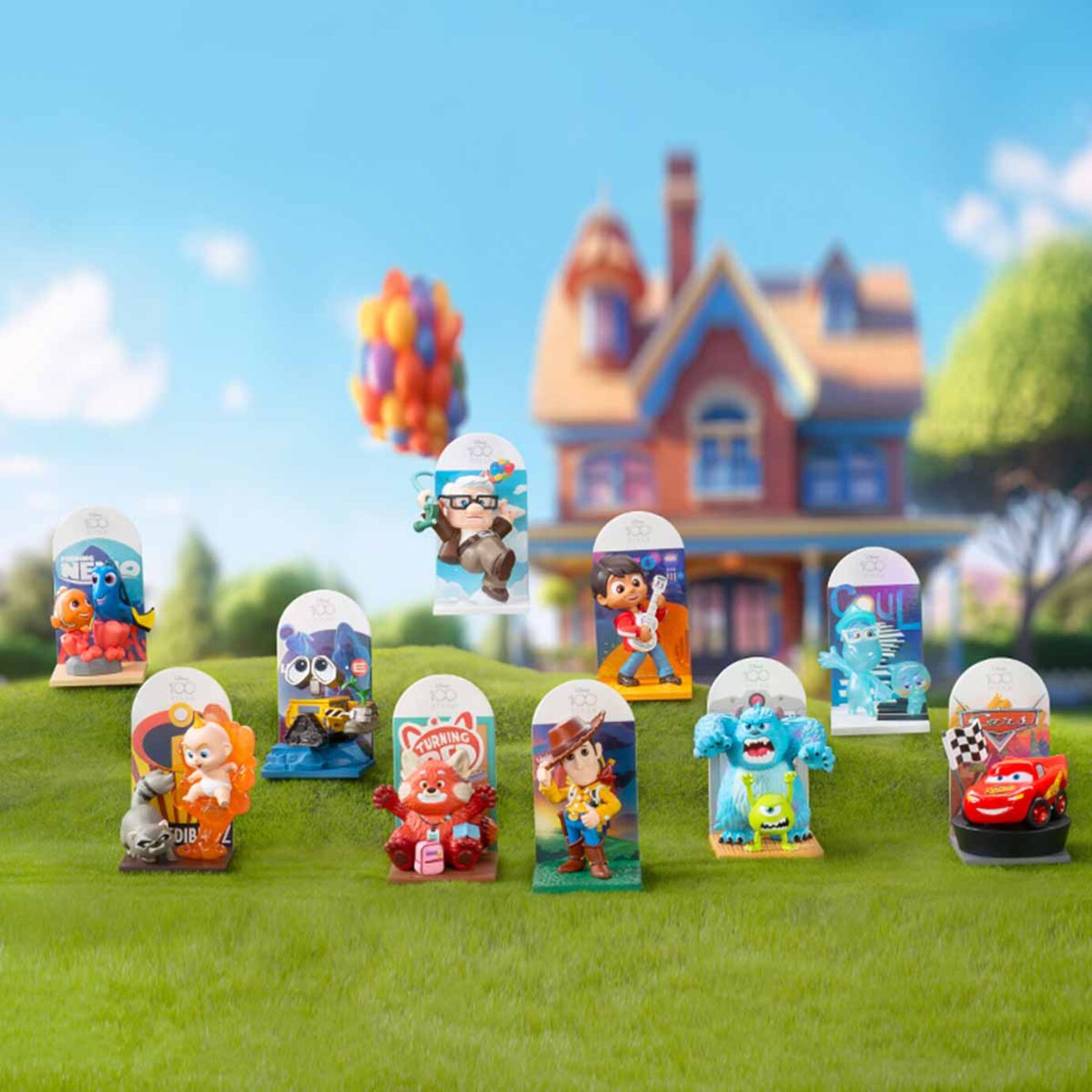 Gifts Greetings Pop Mart Disney 100th Anniversary Pixar Series Full Tray