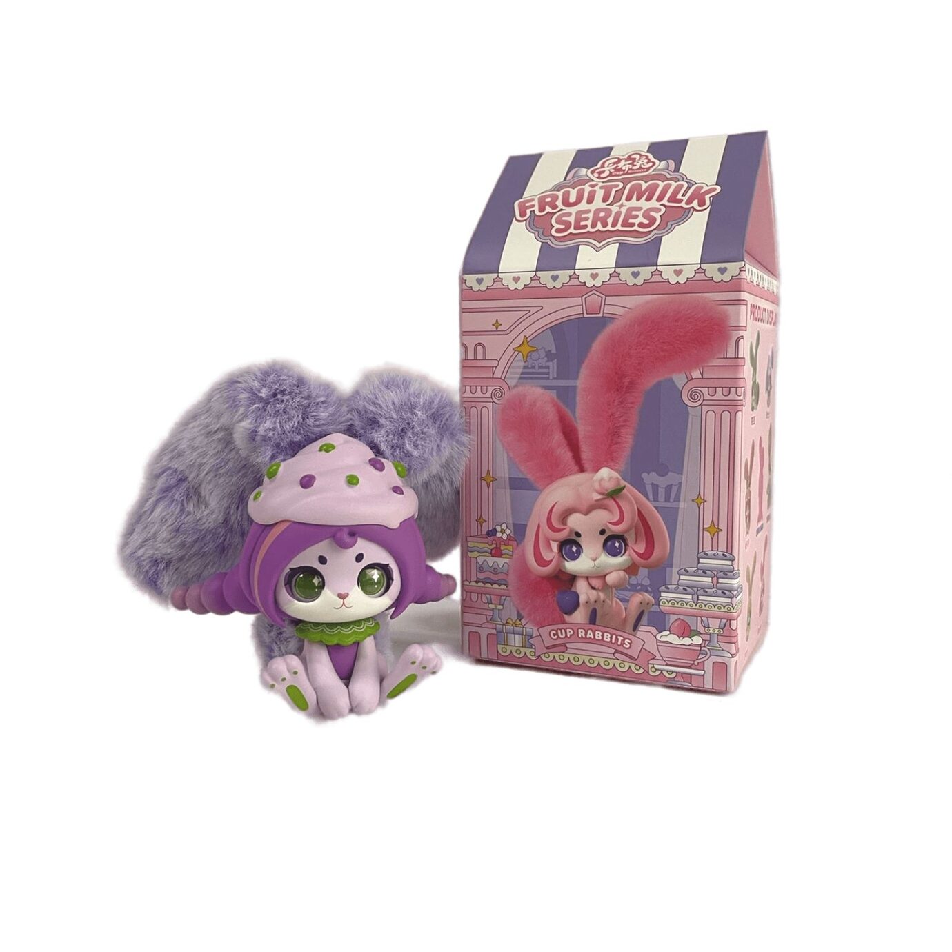 Gifts Greetings Awake Toys Cup Rabbits - Fruit Milk Blind Box