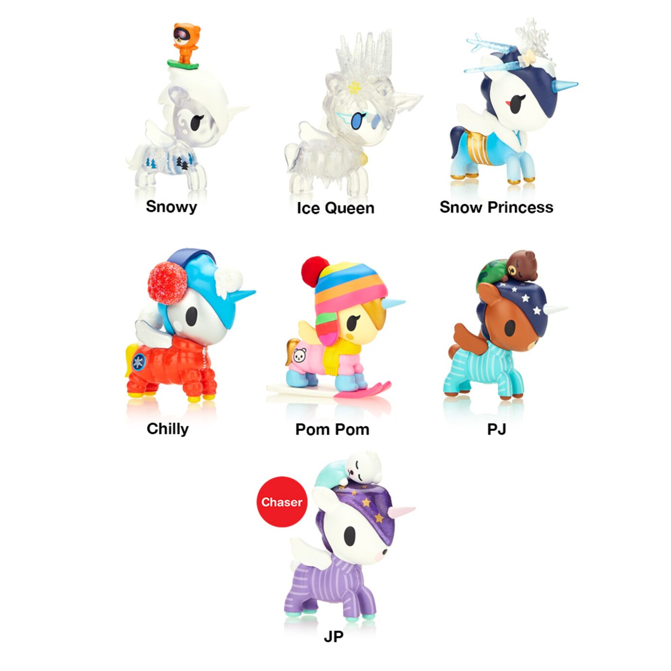Gifts Greetings Tokidoki Winter Wonderland Unicorno Full Tray