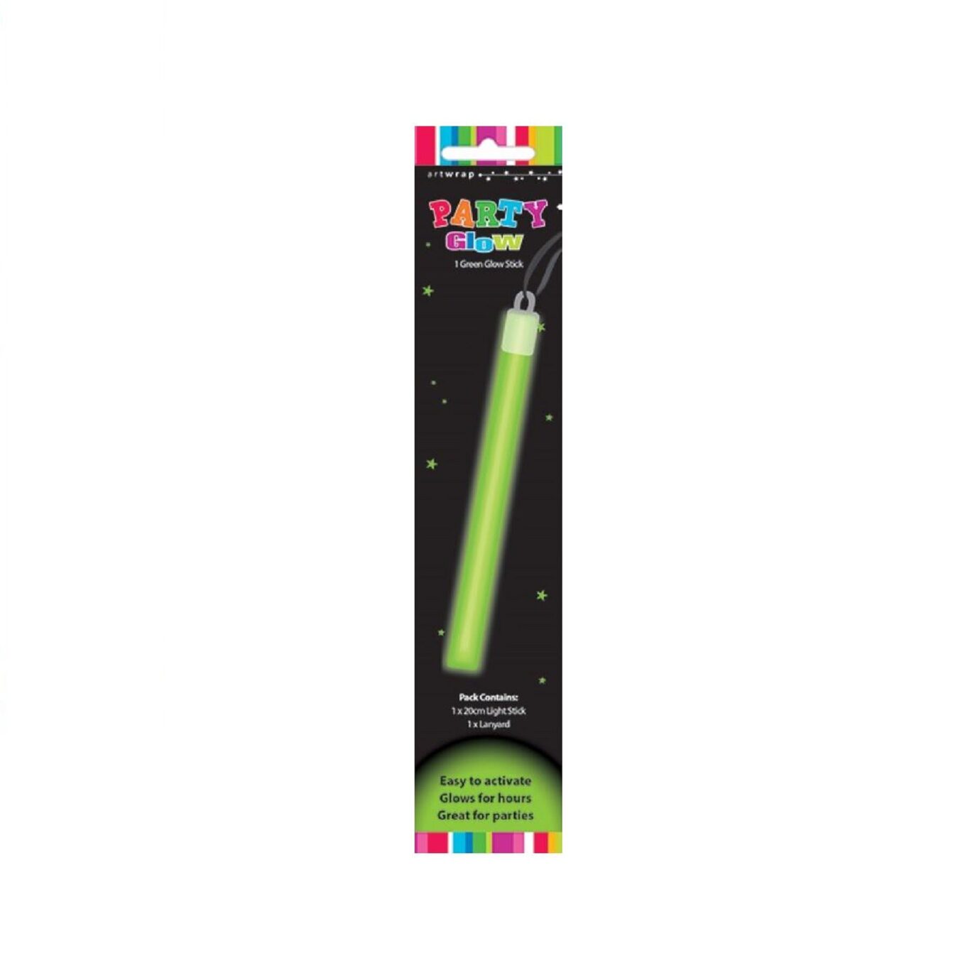 Gifts Greetings IG Design Party Glow Stick - Green