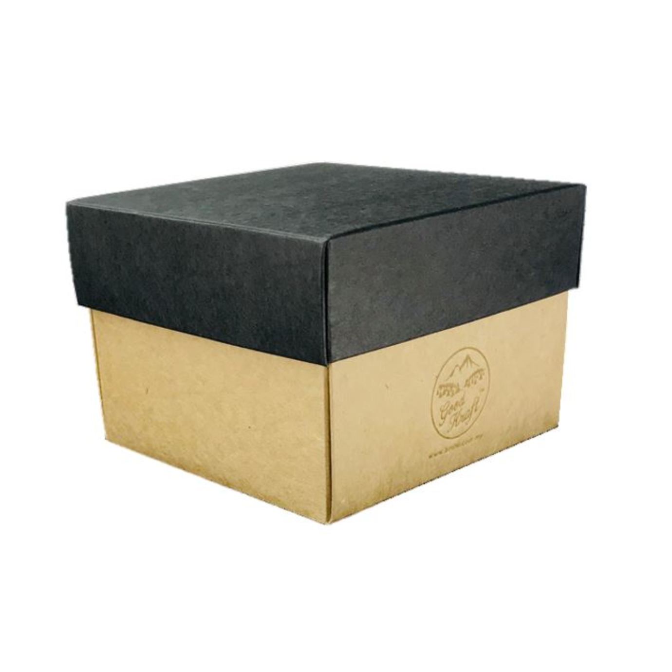 Gifts Greetings A.E.I.O.U Good Kraft Small Square Storage Box - Black ...