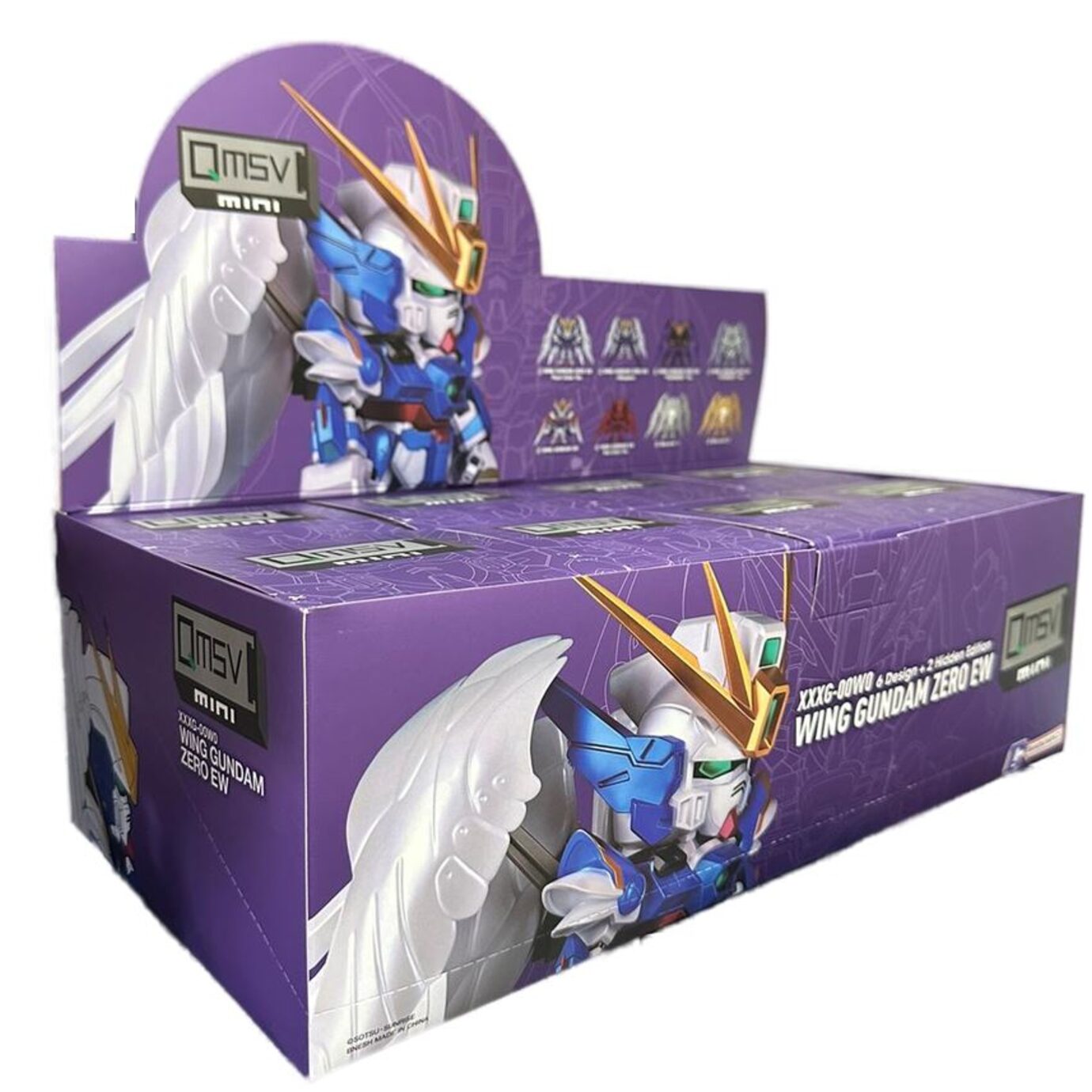 Gifts Greetings Bandai QMSV Mini Wing Gundam - Zero EW Full Tray