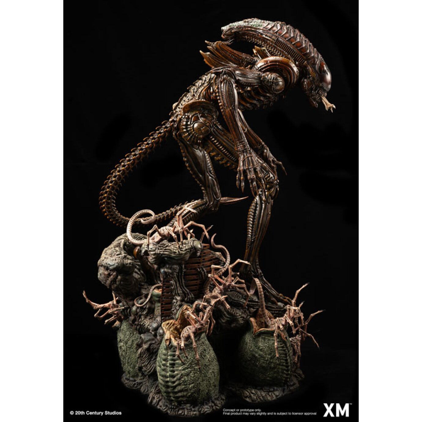 Gifts Greetings XM Studios Alien Hive-Warrior - Brown Variant Supreme Scale