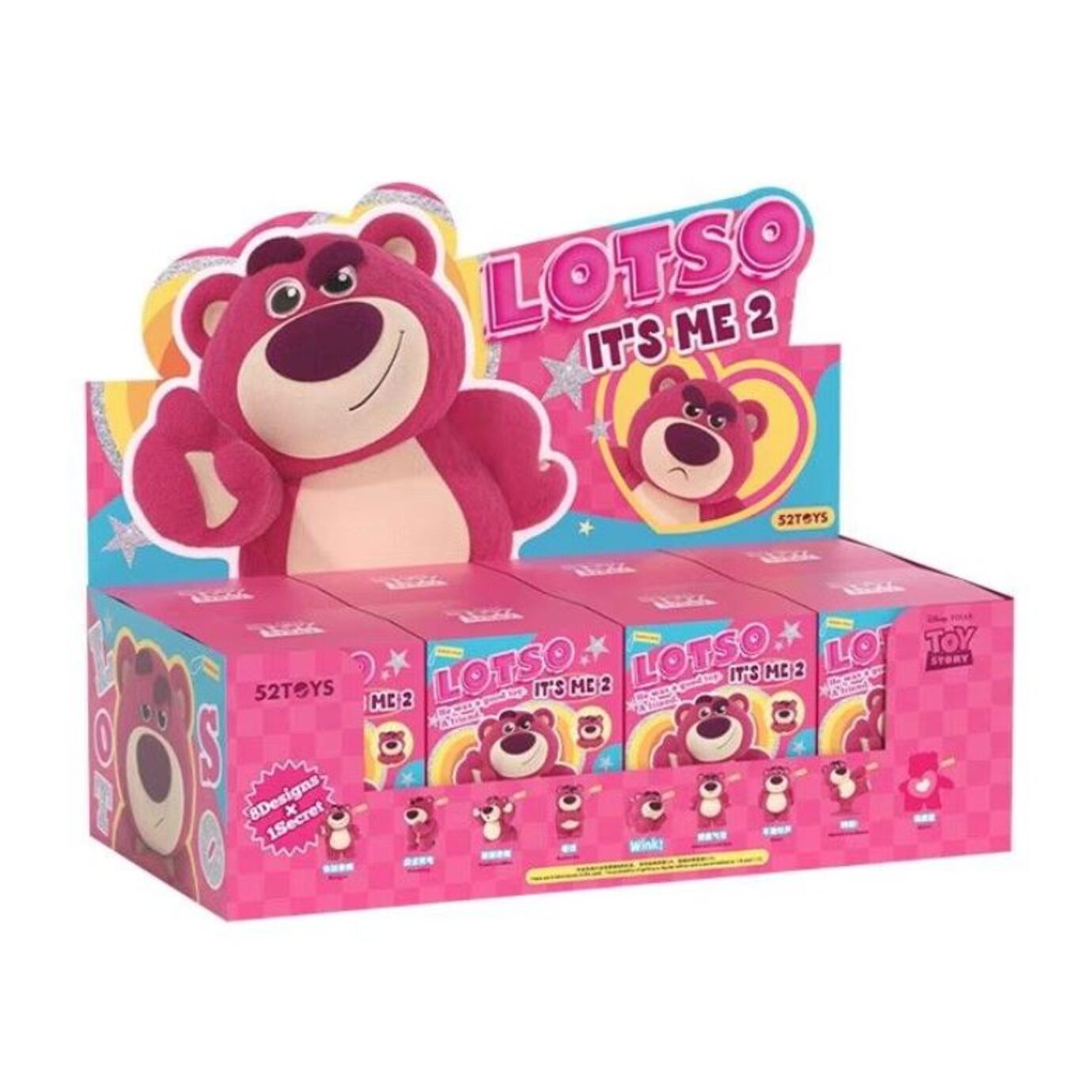Gifts Greetings 52TOYS Disney Pixar Toy Story - Lotso - It's Me 2 Full Tray