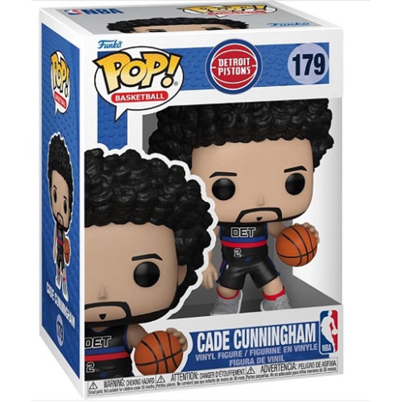 Gifts Greetings Funko POP NBA Detroit Pistons 179 Cade Cunningham