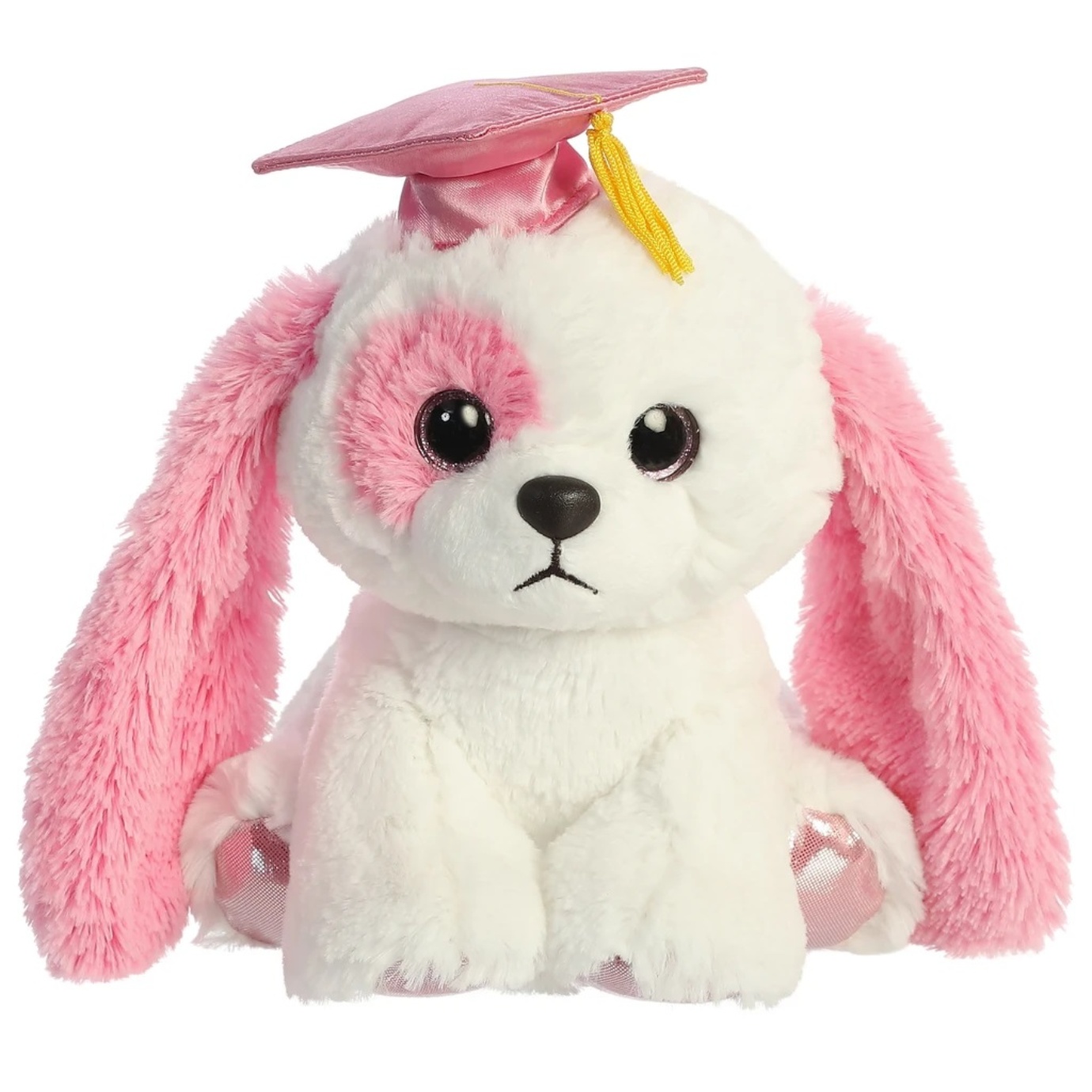 Gifts Greetings Aurora Graduation 8" Puppa-Lations Pink Puppy