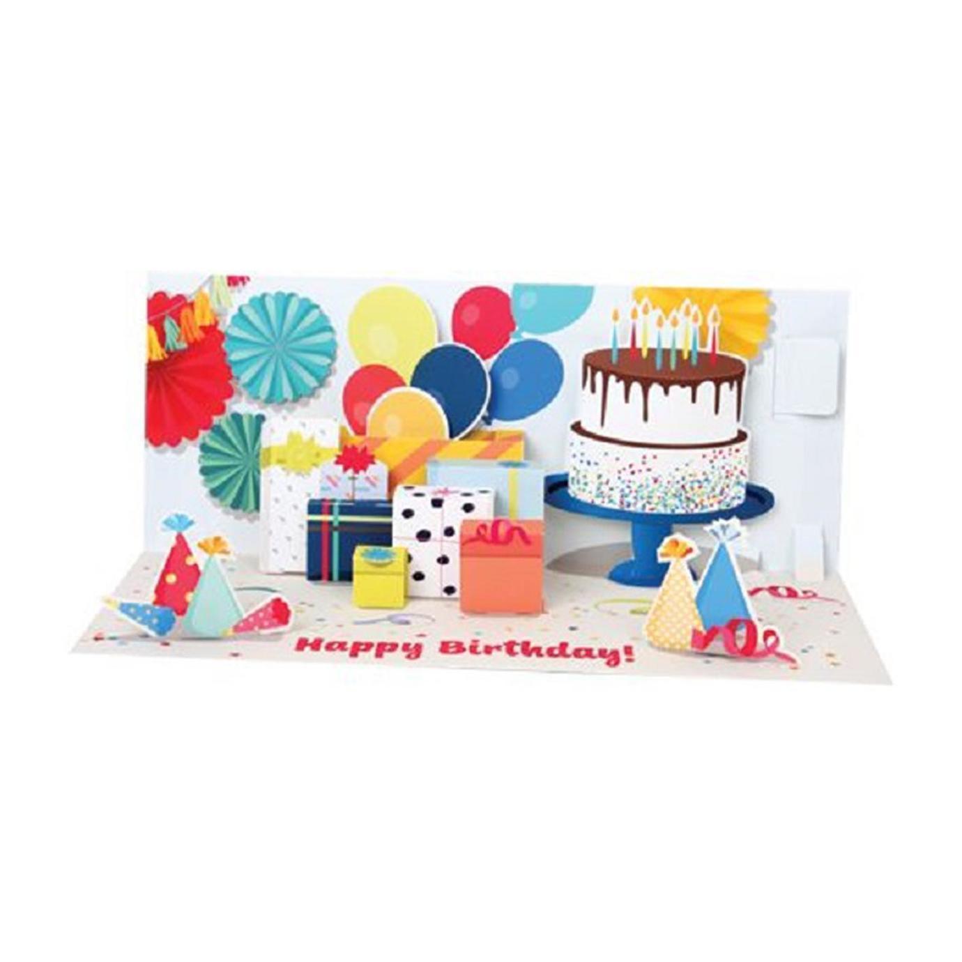 Gifts Greetings Up With Paper Panoramics Sound And POP-Up Greeting Card ...