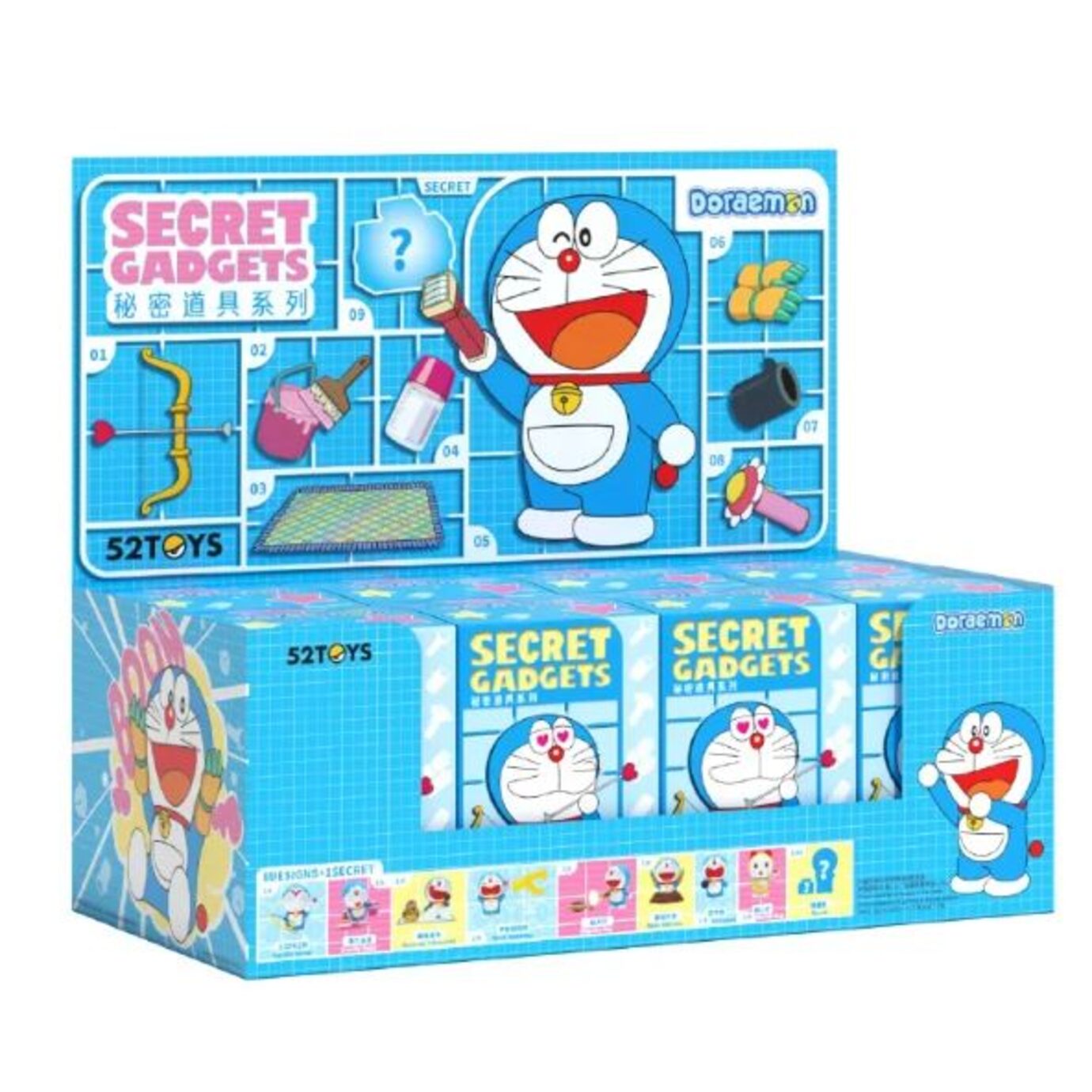 Gifts Greetings 52TOYS Doraemon - Secret Gadgets Full Tray