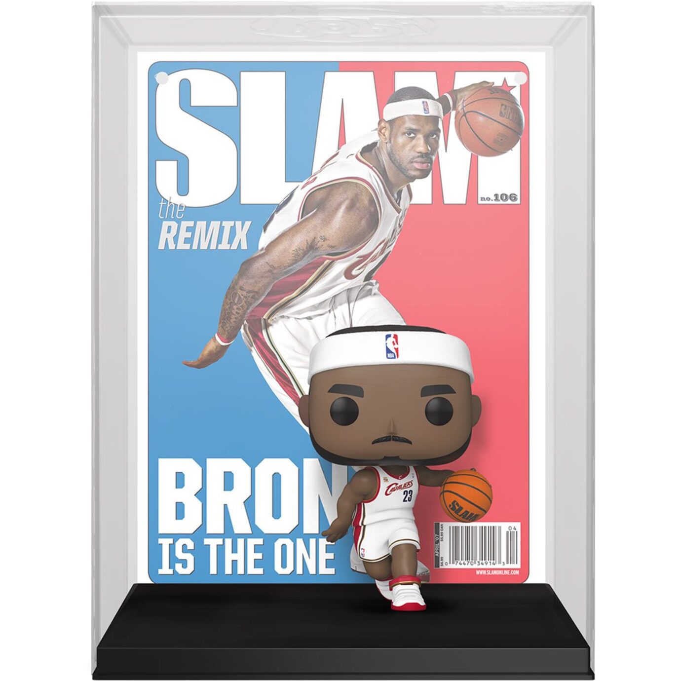 Gifts Greetings Funko POP NBA SLAM 19 LeBron James Funko Pop! Cover ...