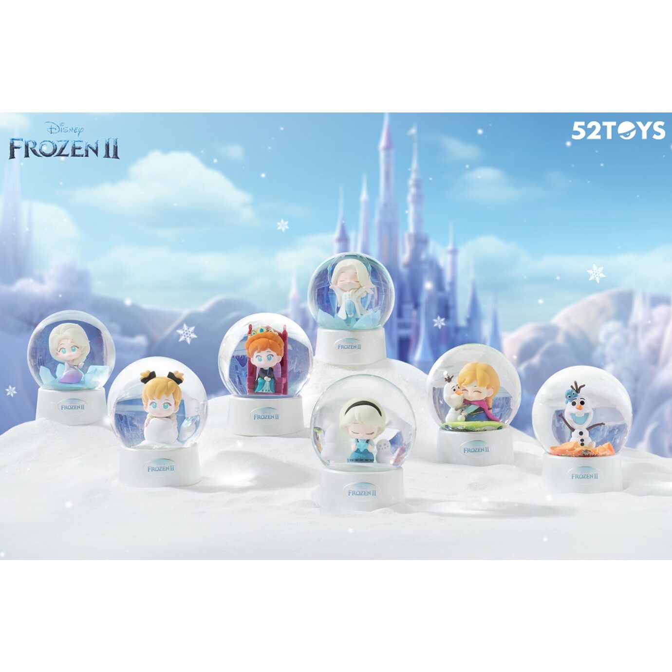 Gifts Greetings 52TOYS Disney Frozen Series Crystal Ball Full Tray
