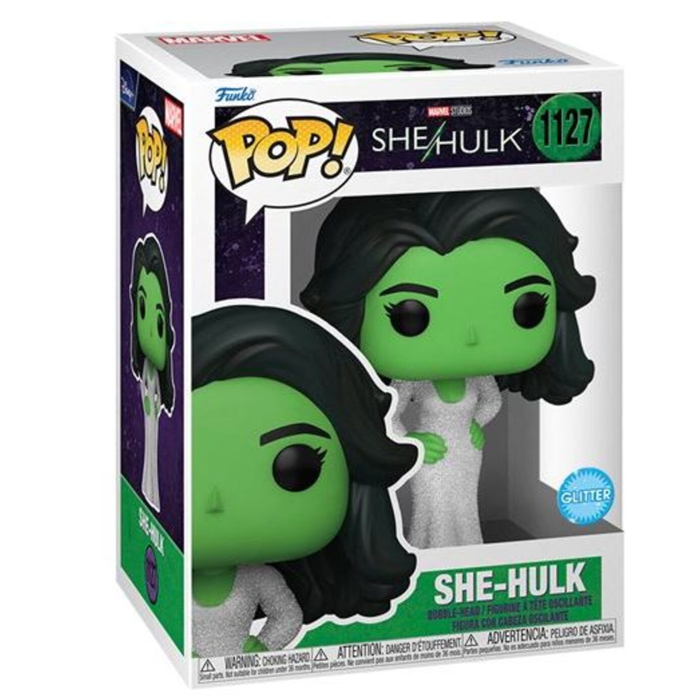 Gifts Greetings Funko POP Marvel She Hulk 1127 She-Hulk (Glitter)