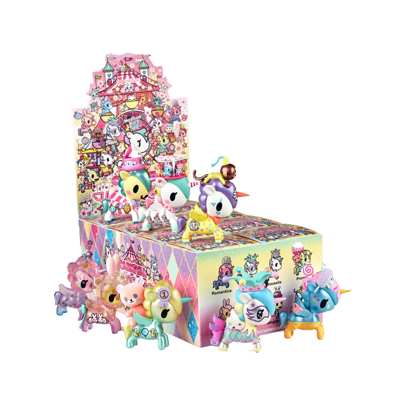 Gifts Greetings Tokidoki Carnival Unicorno Metallico Series Full Tray