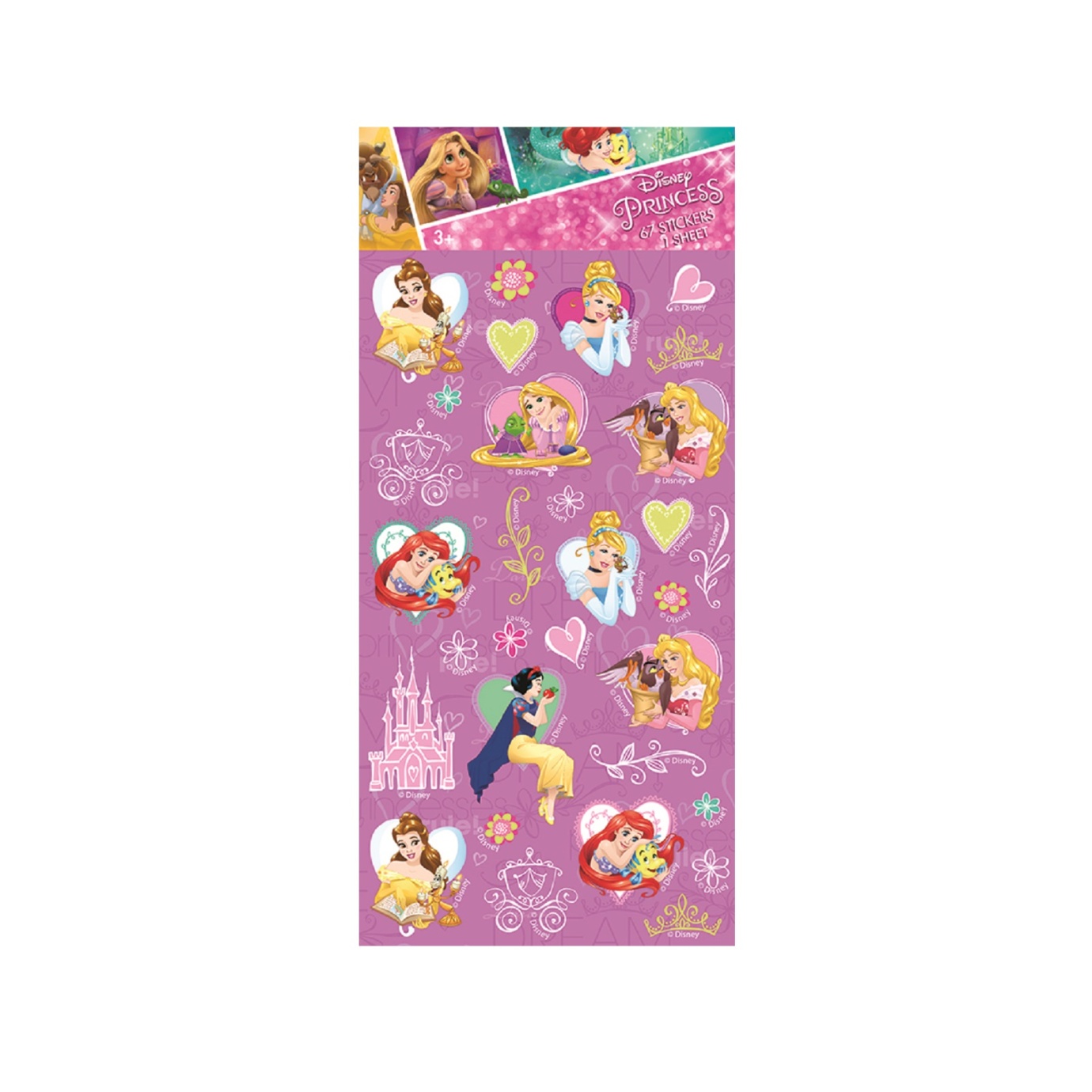Gifts Greetings IG Design Stickers - Disney Princess