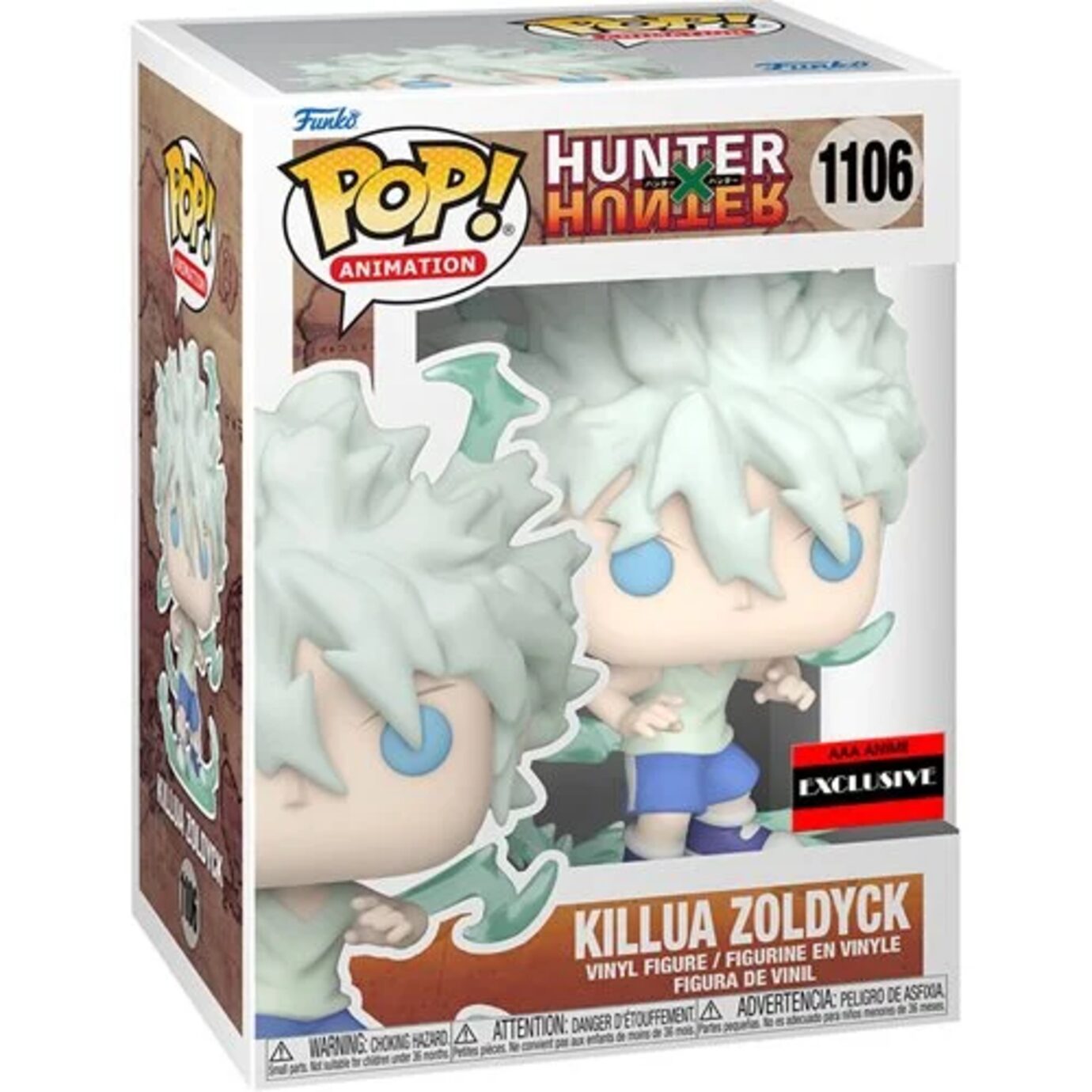 Gifts Greetings Funko POP Hunter x Hunter 1106 Killua Zoldyck AAA Anime ...