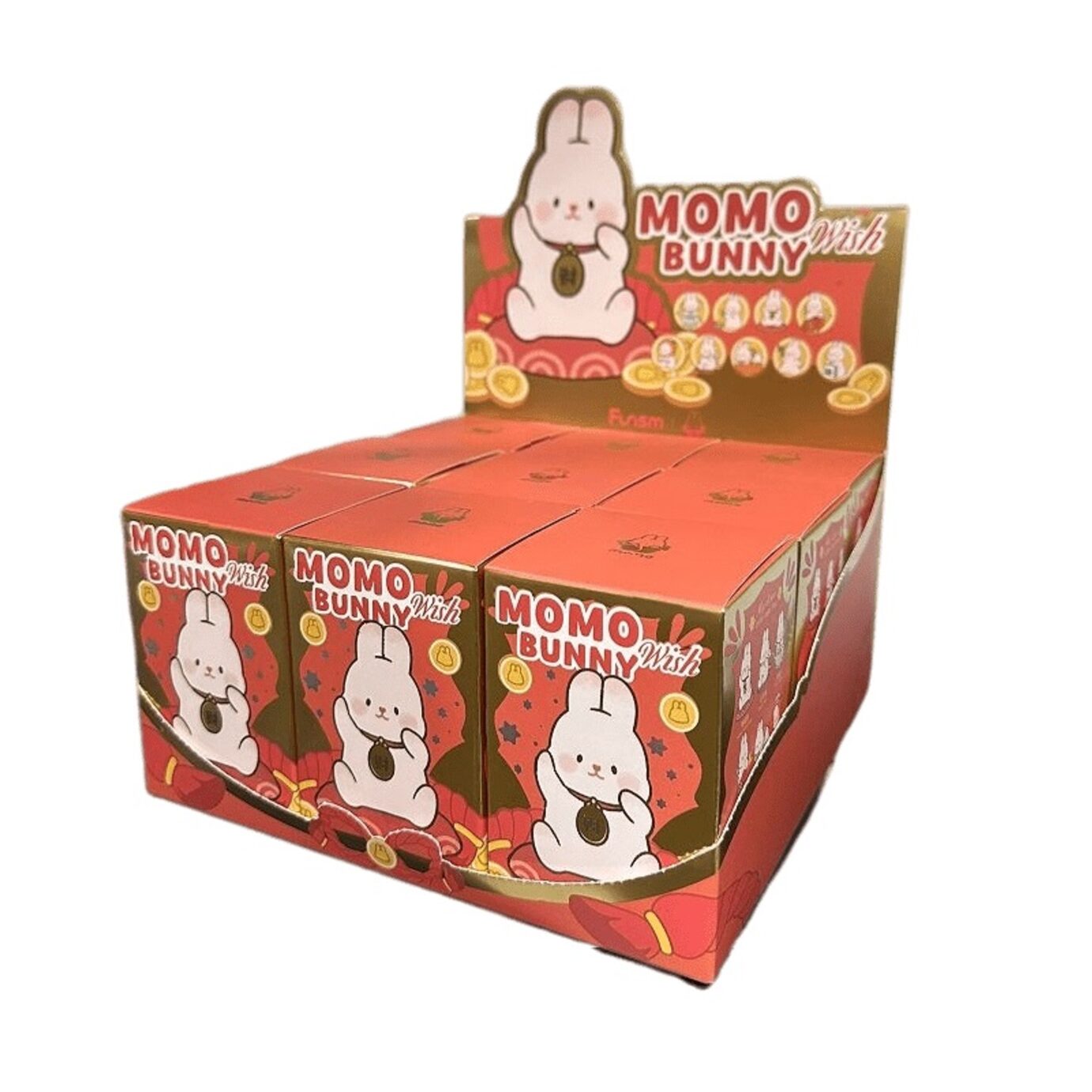 Gifts Greetings Funism MOMO Bunny - Wish Full Tray