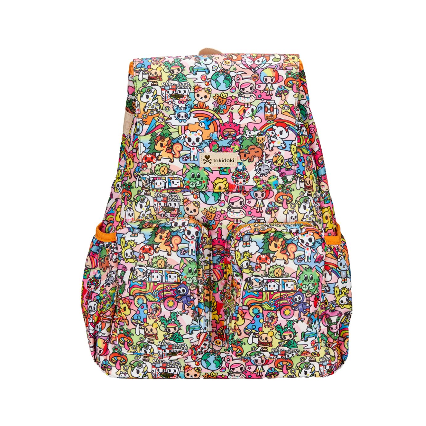 Gifts Greetings Tokidoki Stay Groovy Double Pocket Backpack