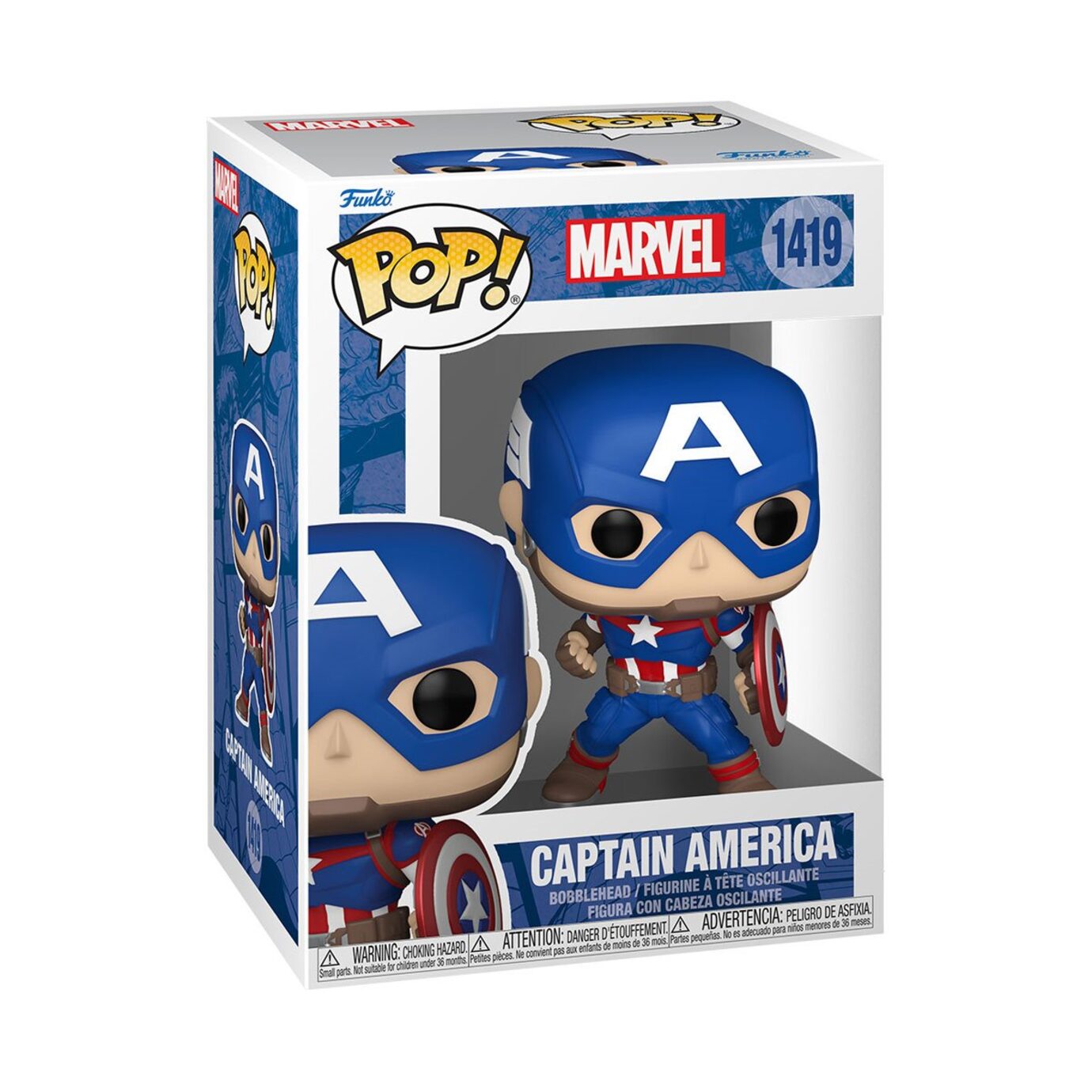 Gifts Greetings (Pre-Order) Funko POP Marvel 1419 Captain America