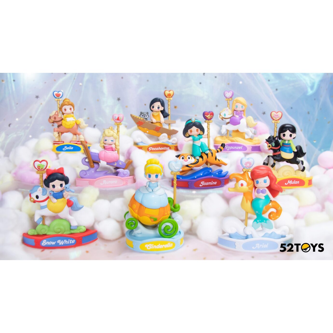 Gifts Greetings 52TOYS Disney Princess S1 - Carousel Blindbox