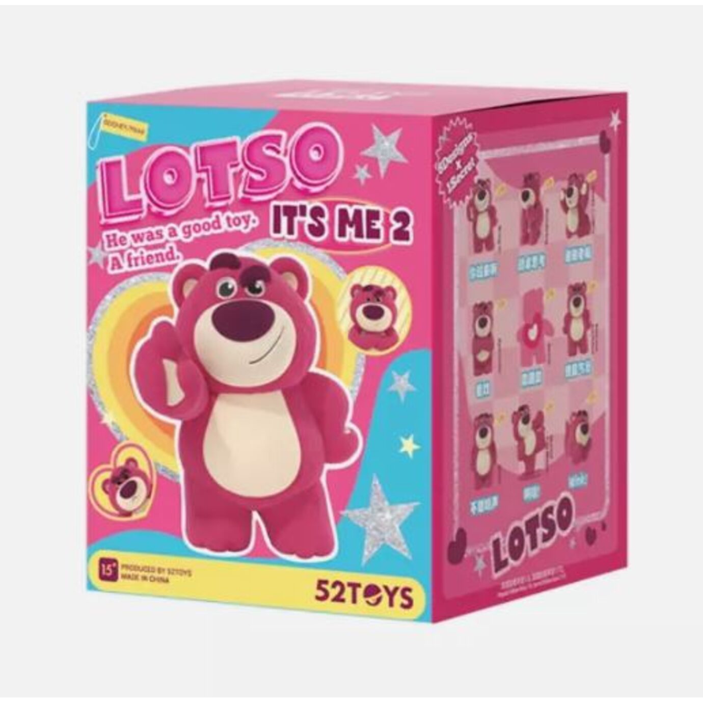 Gifts Greetings 52TOYS Disney Pixar Toy Story - Lotso - It's Me 2 Blind Box