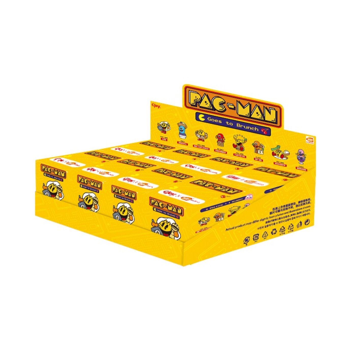 Gifts Greetings Cjoy Pacman Goes To Brunch Full Tray