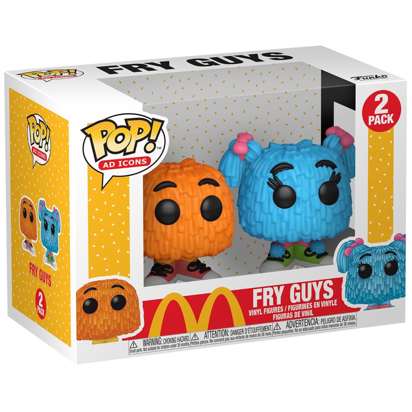 Gifts Greetings Funko POP Mcdonald 2 Pack Fry Guys