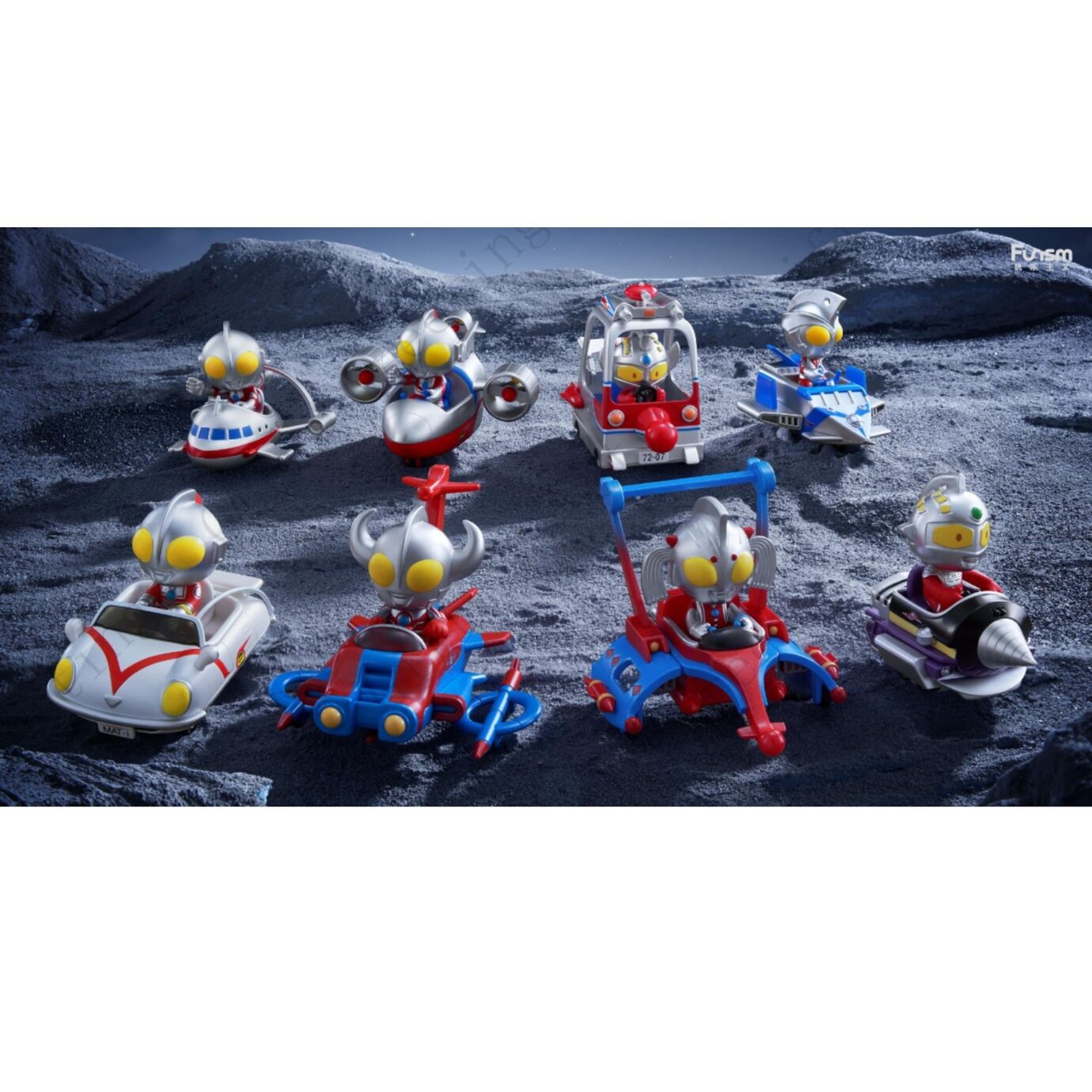 Gifts Greetings Funism Ultraman - Cosmic Racing Full Tray