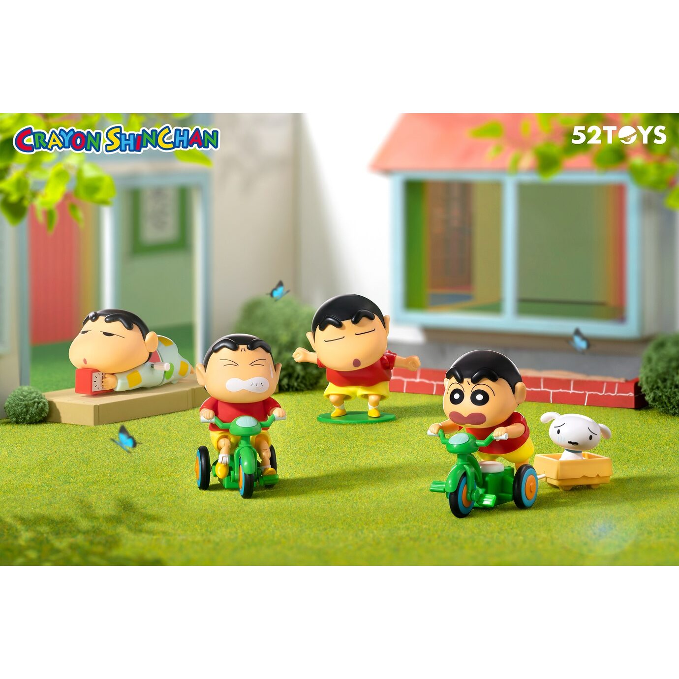 Gifts Greetings 52TOYS Crayon Shinchan Dynamic Shin-Life Blind Box