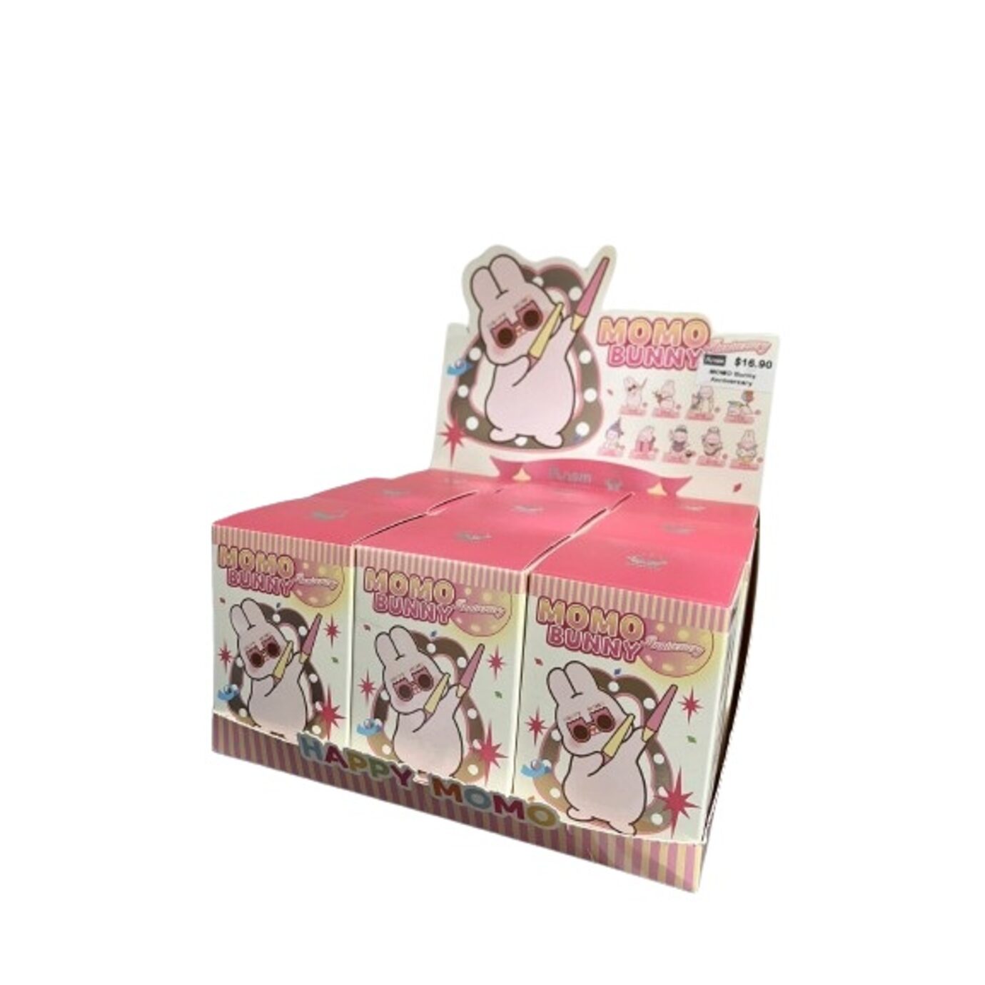 Gifts Greetings Funism MOMO Bunny - Anniversary Full Tray