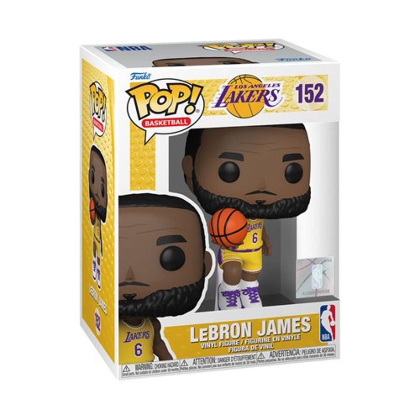 Gifts Greetings Funko POP NBA Lakers 152 LeBron James