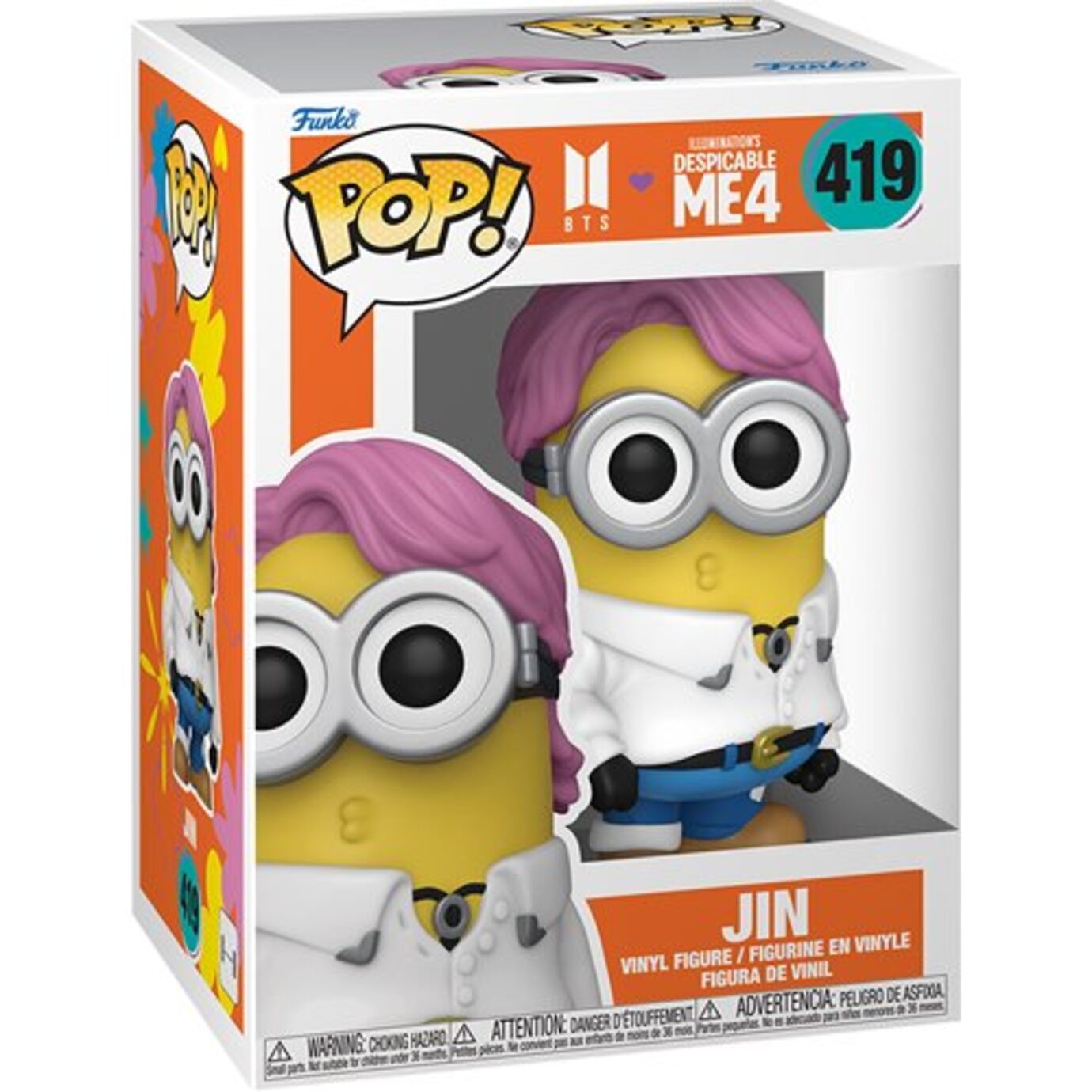 Gifts Greetings Funko POP Despicable Me 4 Minion x BTS 419 Jin